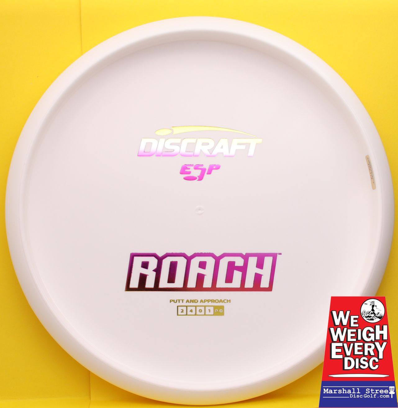 ESP Roach, Bottom Stamp • Marshall Street Disc Golf